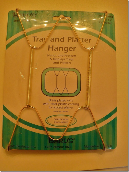 Organizing Your Table Linens & How To Hang Large Trays - A Cultivated Nest